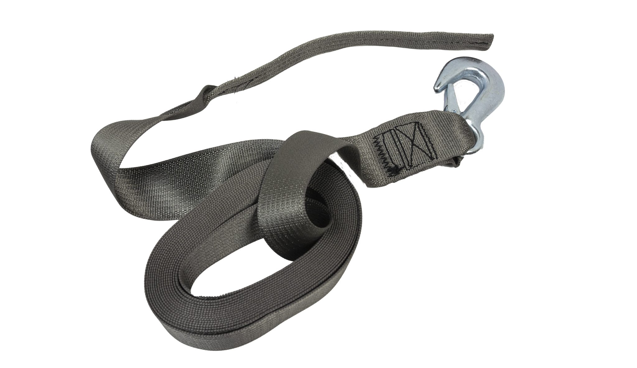 2 IN x 20 FT Winch Strap with Tail End - BuyIMMI