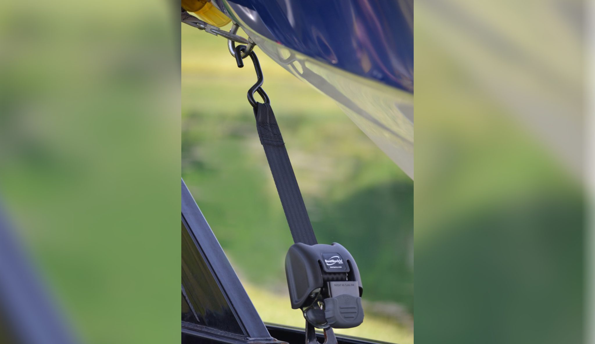 BoatBuckle Retractable Ratcheting Bow Tie-Down - BuyIMMI